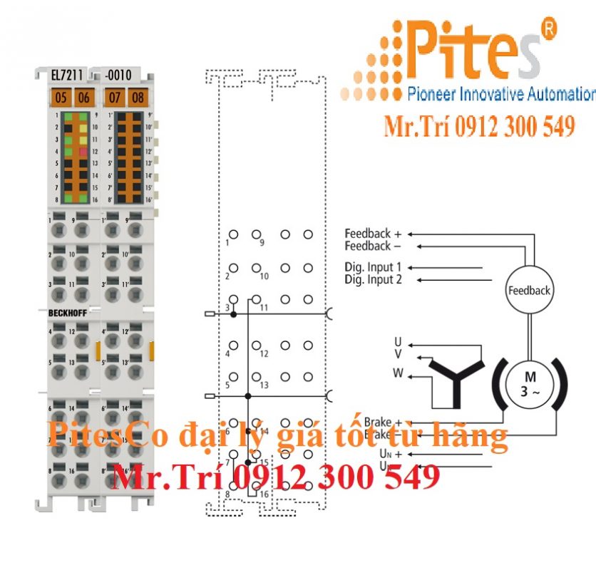 EL7211-0010 BECKHOFF Việt Nam - EtherCAT Terminal EL7211 Beckhoff